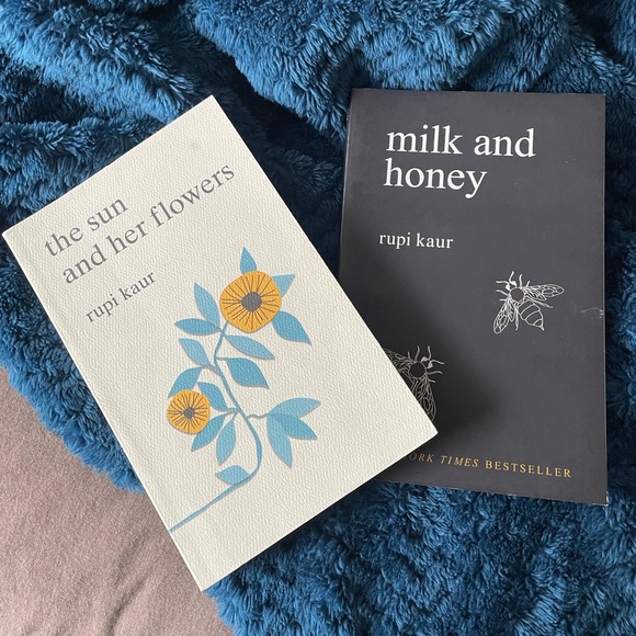Other | Rupi Kaur Books The Sun And Her Flowers And Milk And Honey ...